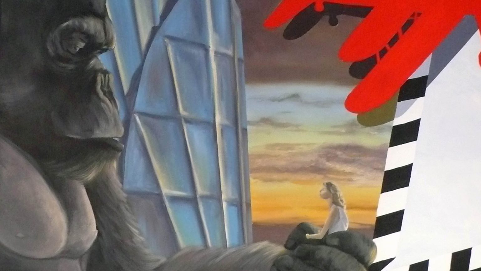 Fresque cinéma américain - Murs Bavards - Émilie Blot